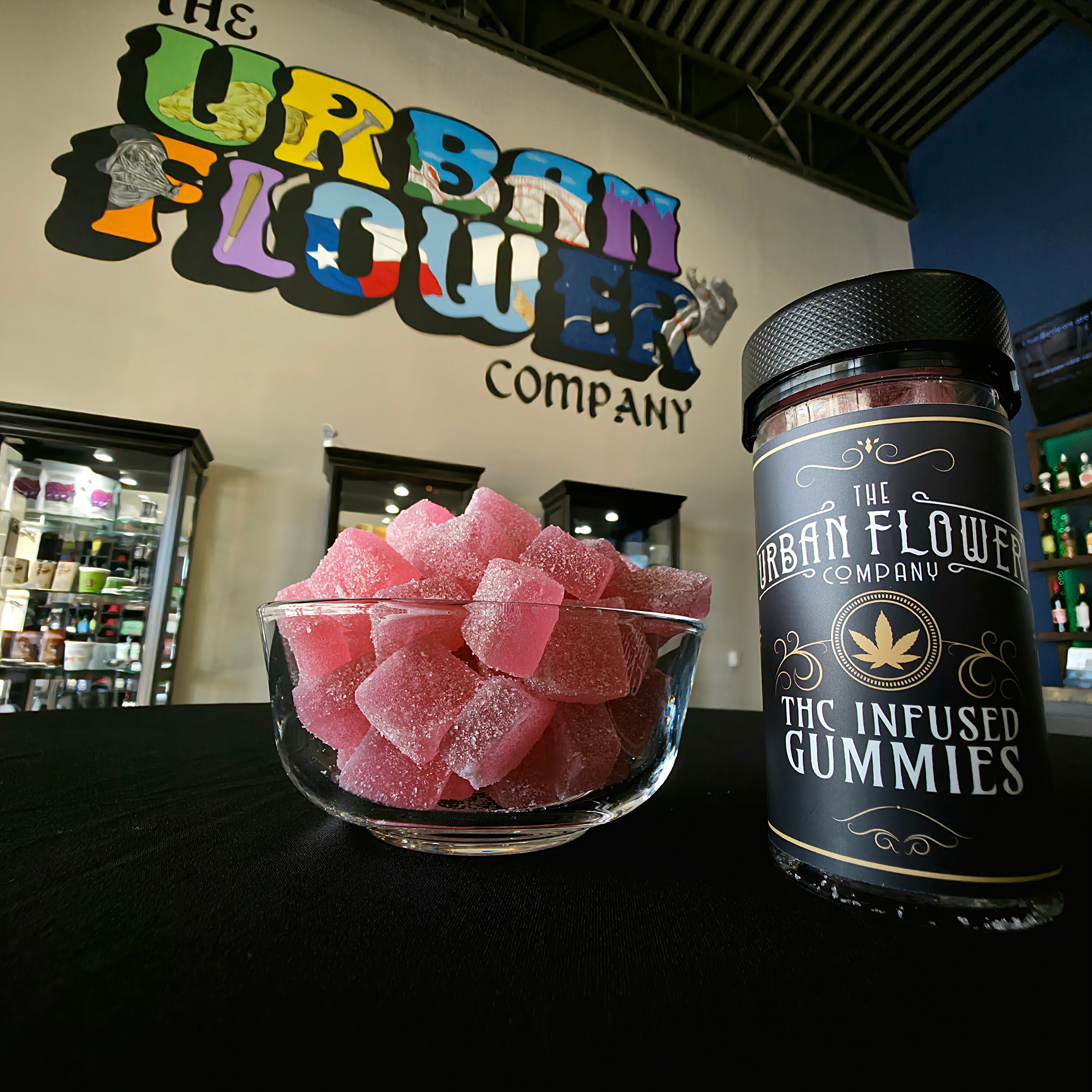 THC Top Shelf Gummies - 20ct | THE URBAN FLOWER COMPANY