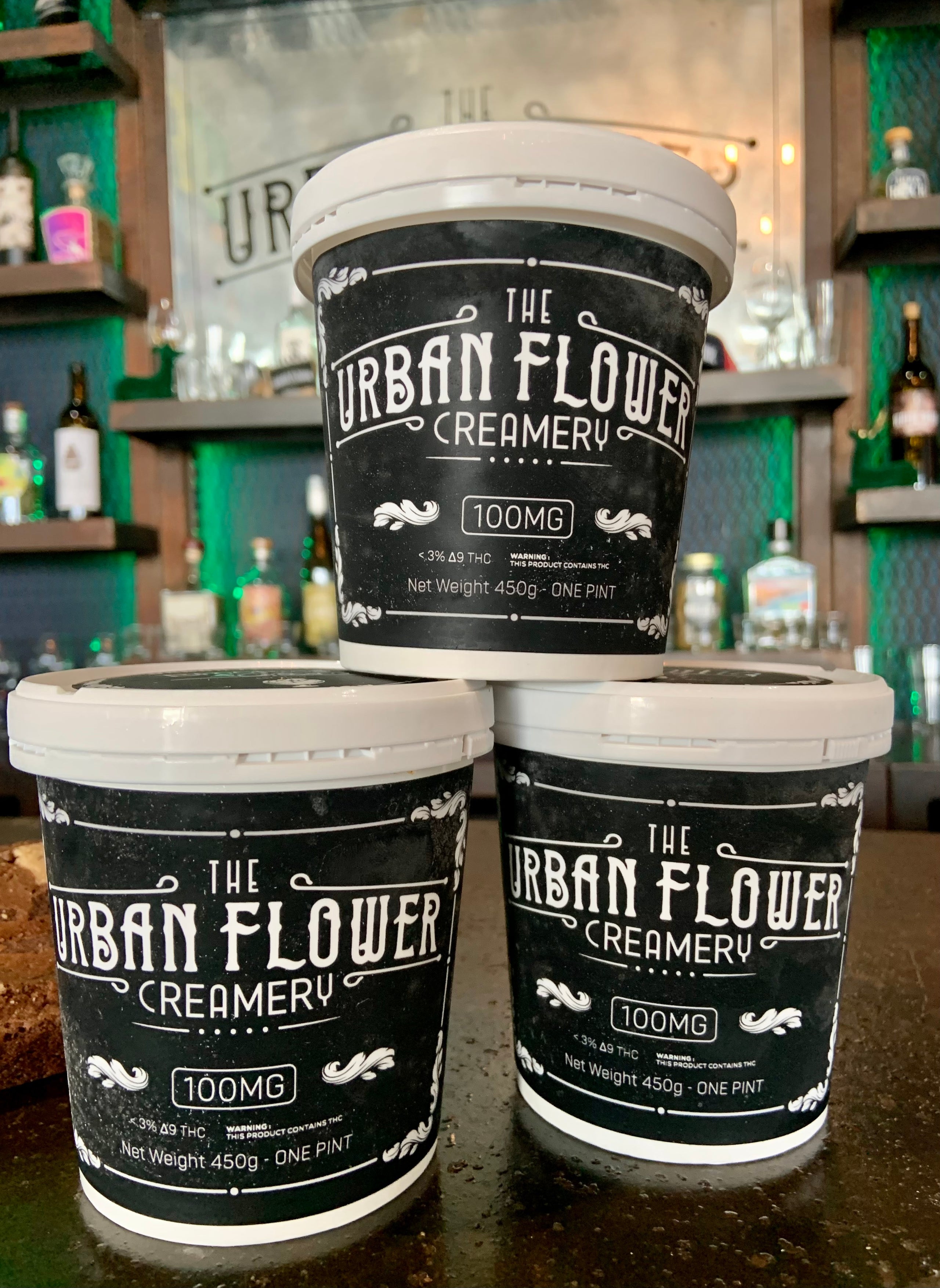 THC Gelato & Sorbet | THE URBAN FLOWER COMPANY